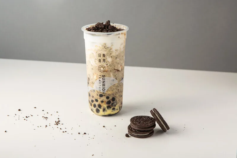 Sunright Tea Studio - IN THE NEWS: Oreo Brûlée Boba Milk
