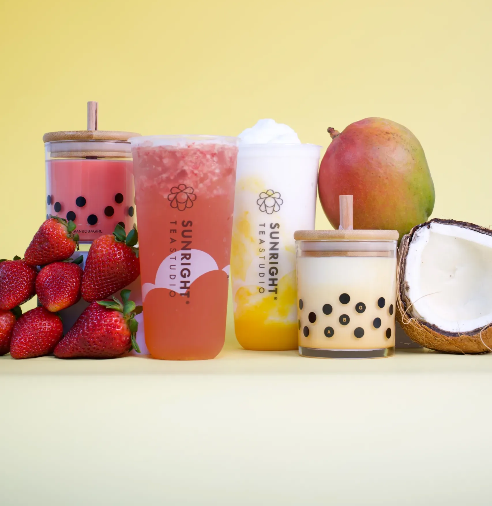 Sunright Tea Studio - Asian Boba Girl Candles x Sunright Tea Studio